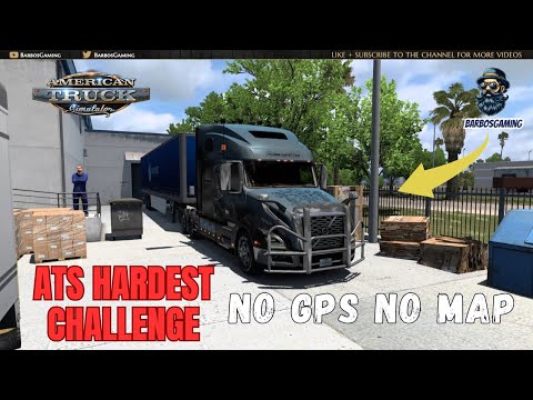 Steam Community :: Video :: Hardest ATS Challenge No GPS No MAP delivery in American Truck Simulator