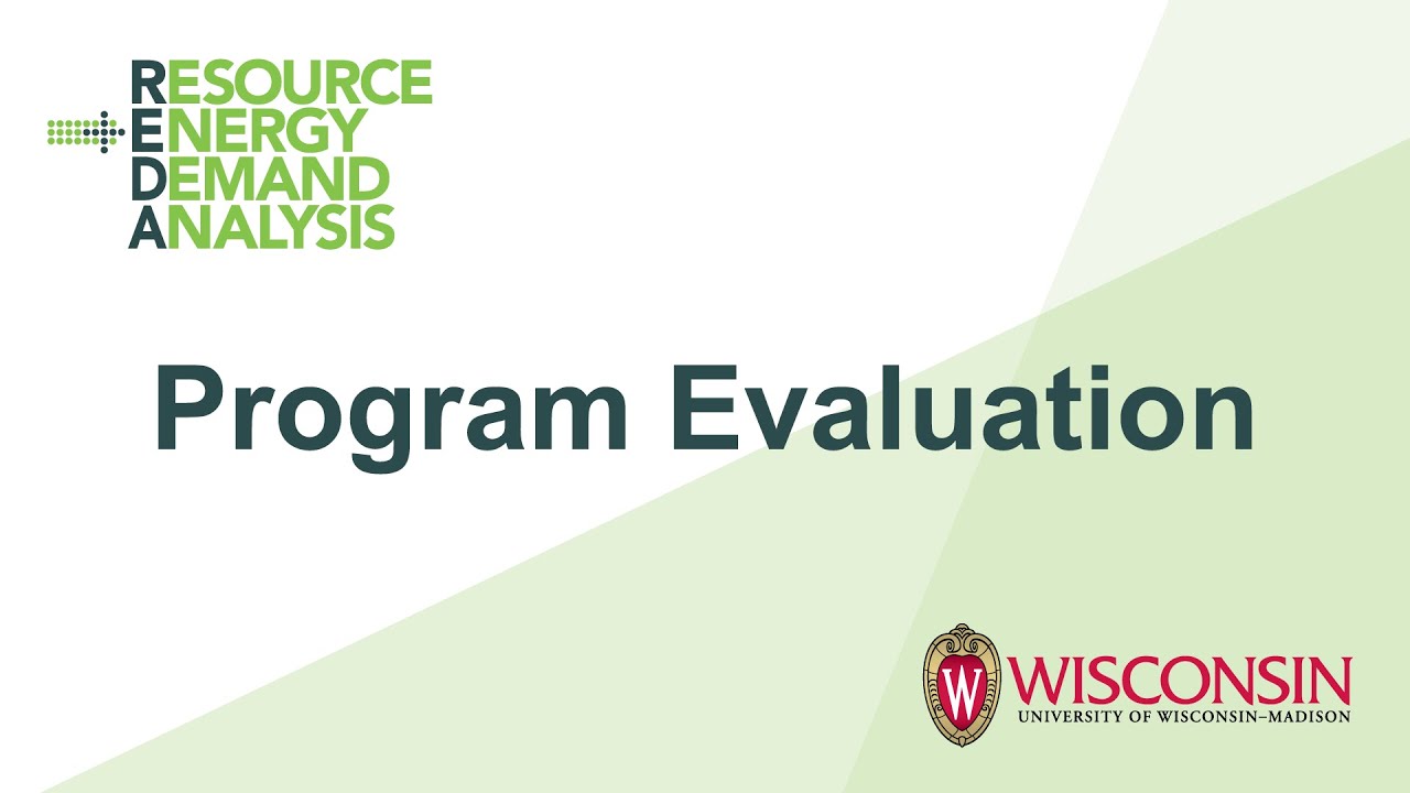 Master’s in Resource and Energy Demand Analysis emphasizes program evaluation