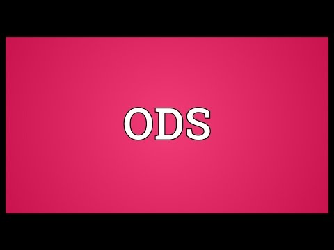 ODS Meaning