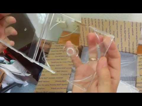100 7.2MM MAXI SLIM SINGLE CD JEWEL CASE "J" CARD Unboxing Video