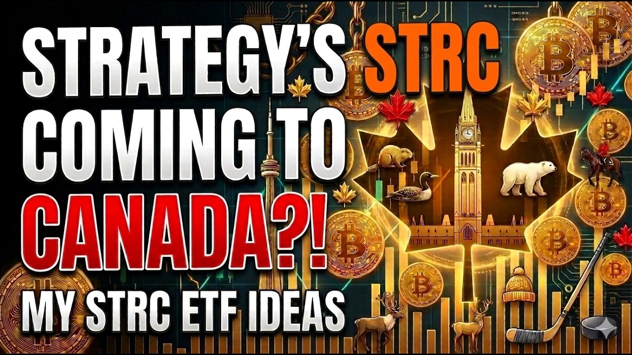 STRC Coming to Canada!? | My Ideas for Canadian Listed STRC ETFs - 50% Yield Is Doable!