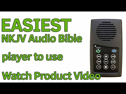 EASIEST NKJV Audio Bible in the world to use, NKJV Audio Bible Player