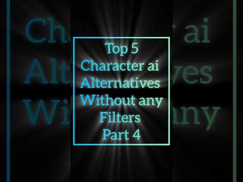 Top 5 character ai alternatives without any filters part 4 #characterai #aichatbot #aichatbots