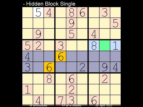 How to Solve Globe and Mail Sudoku Five Star 29 April, 2023