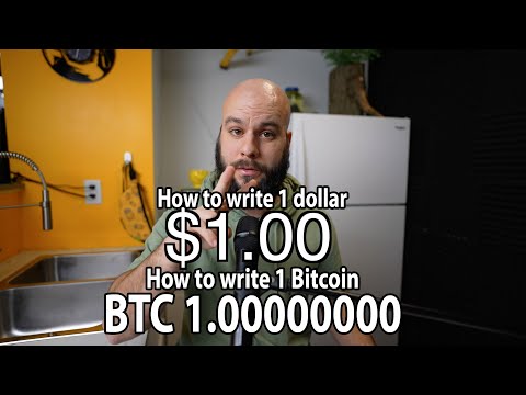 BTC & Satoshi's (sats) explained simply