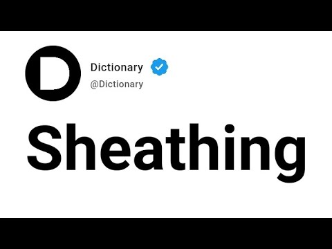 Sheathing Meaning In English