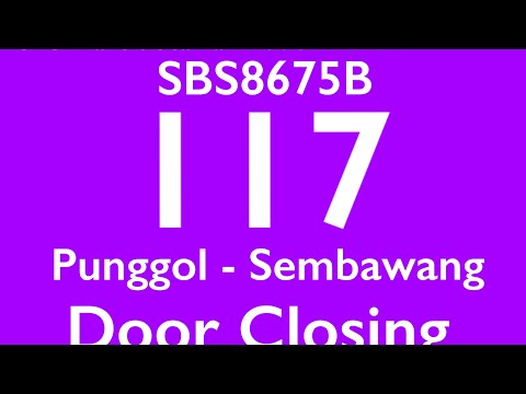 SBS Transit Scania K230UB Euro V Batch 1 SBS8675B Door Closing