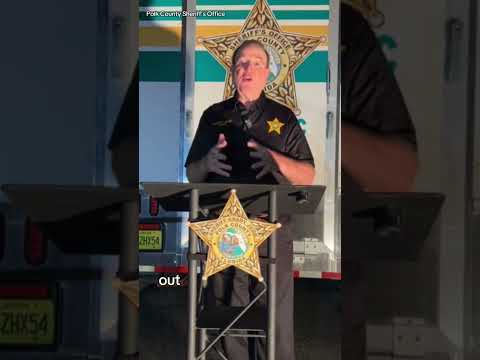 Suspect hits deputy with a two-by-four gets shot and killed #polk #florida