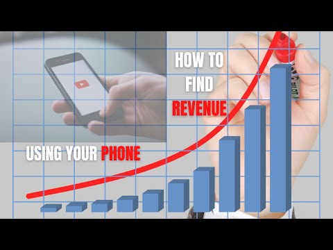 How to find YOUTUBE REVENUE using PHONE