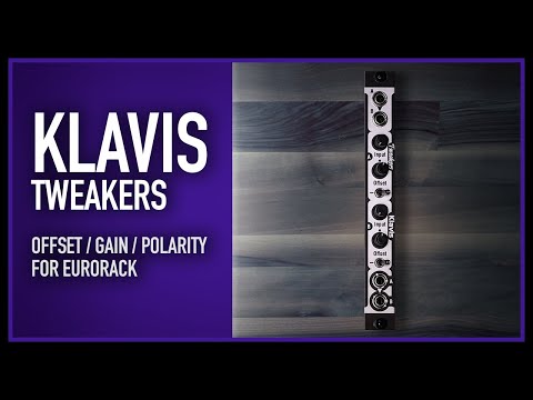 Klavis Tweakers - Black | Reverb