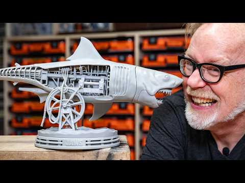 Jaws Mechanical Shark Model Kit! (Wait. Jaws is 50?!)