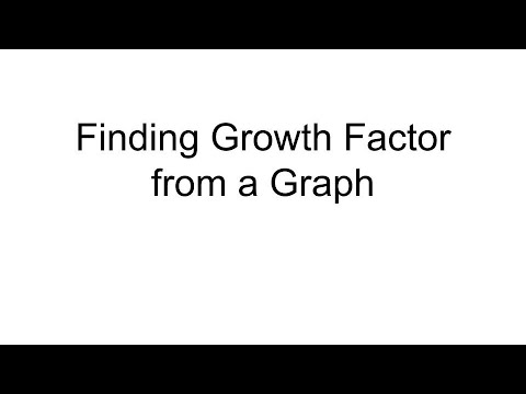 Finding Growth Factor from a Graph