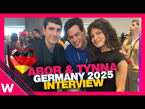 🇩🇪 Abor & Tynna - "Baller" (Germany 2025) | Eurovision in Concert interview in Amsterdam