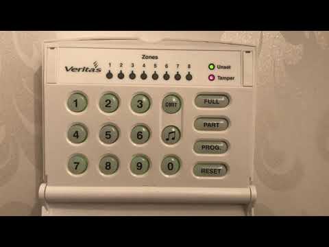 Help! Veritas R8 Unset light on, Tamper light flashing | DIYnot Forums