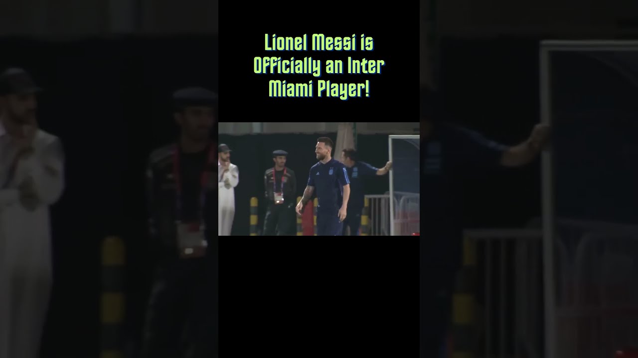 Lionel Messi MAKES Miami Move: The Official TRANSFER Announcement to Inter Miami!