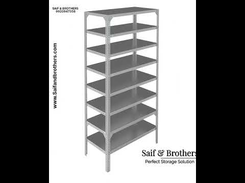 MS Slotted Angle Racks - Mild Steel Slotted Angle Racks Latest Price ...