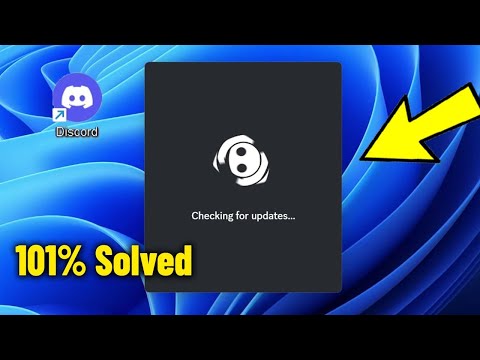 Discord Stuck On Checking For Updates Forever in Windows 11 / 10 / 8/ 7 - How To Fix discord Error ✅