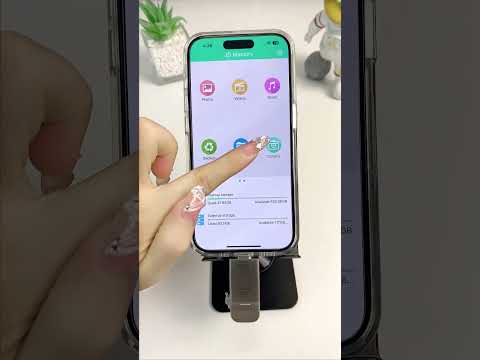 JD Memory Photo Stick - One Click Back Up Photos and Videos for iPhone 15 and iPad