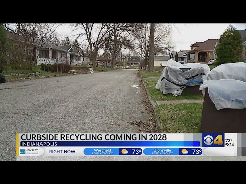 New trash service coming to Indy in 2026, with curbside recycling by 2028