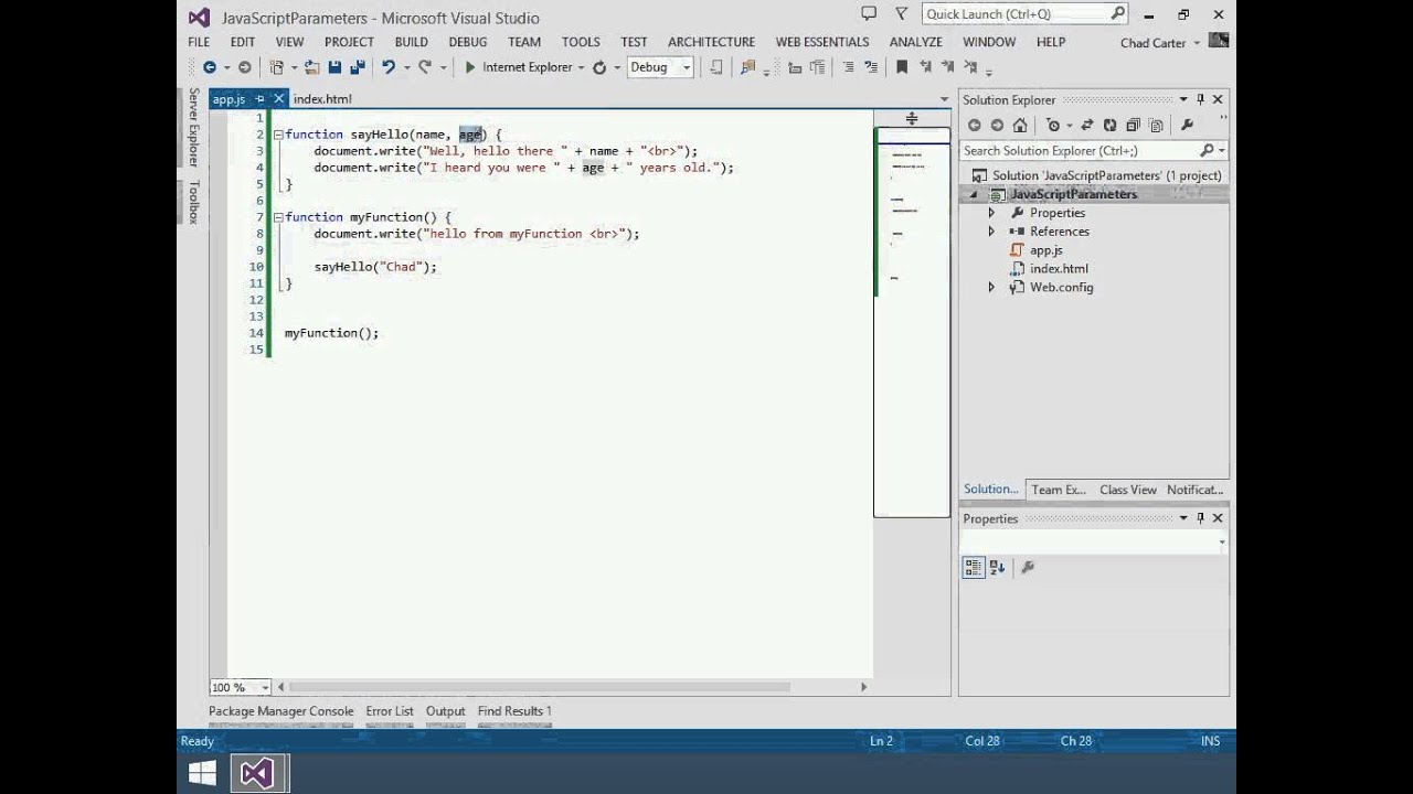 javascript self-executing anonymous functions - devweb101