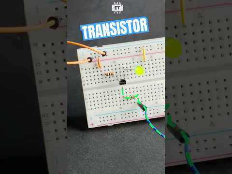 HOW DO TRANSISTOR WORKS ? #Transistor #electronics #circuits