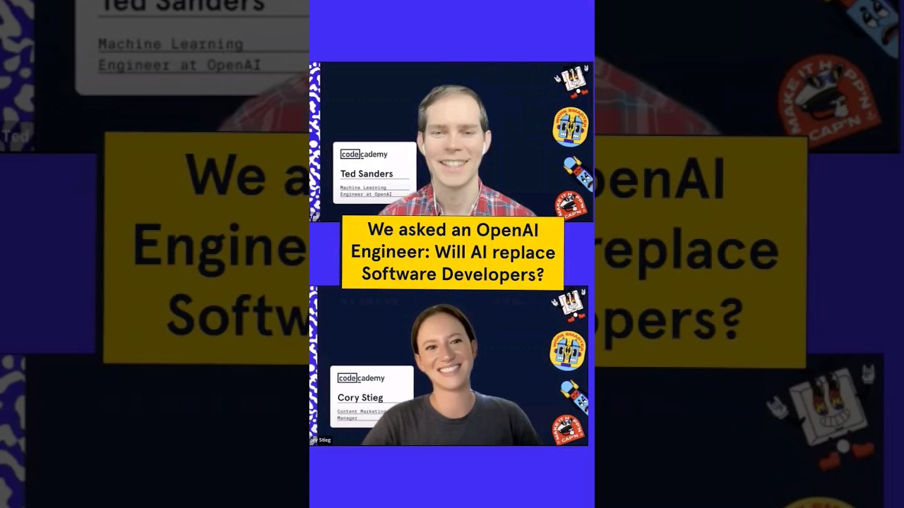 We asked an ‎@OpenAI  Engineer: Will AI replace software developers? #ChatGPT