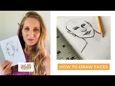 How to Draw Faces | Facial Proportions for Beginners