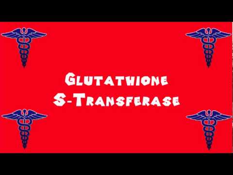Pronounce Medical Words ― Glutathione S―Transferase