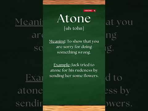 Pronounce ATONE the right way #shorts #shortsvideo #pronunciation #english #Atone #viral