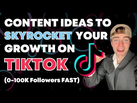 TikTok Content Ideas To SKYROCKET Growth In 2025 (0-100K Followers FAST)