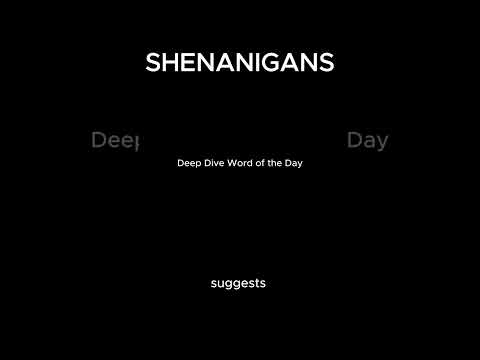 The Secret Origin of SHENANIGANS! 🦊