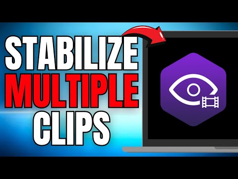 How to Stabilize Multiple Clips in Sony Catalyst Prepare! (EASY GUIDE) [2025]