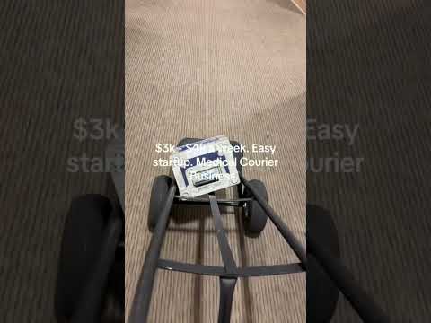 Courier makes $3000-$4000 a week as a medical courier #medicalcourier