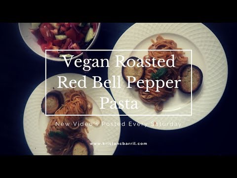 Roasted Red Pepper Pasta / Minimalist Baker Recipe