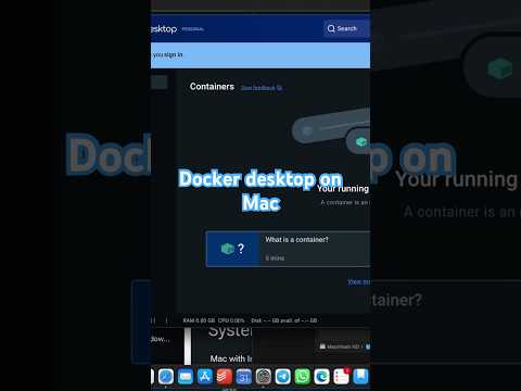 How to install Docker Desktop on Mac!