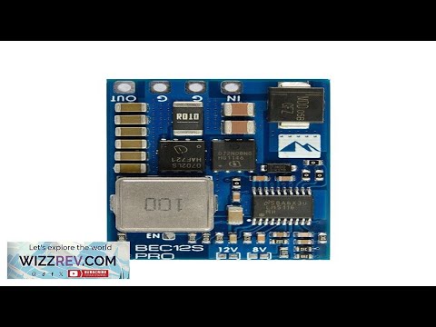 Matek Systems 12S Pro BEC Step-Down Module with TVS Protection 9V-55V Review