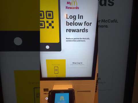 McDonalds’s Self Ordering Kiosk
