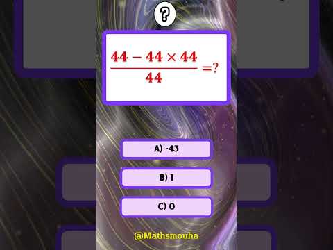 Math Quiz. #maths #mathematics #mathstricks #puzzle #mathpuzzle