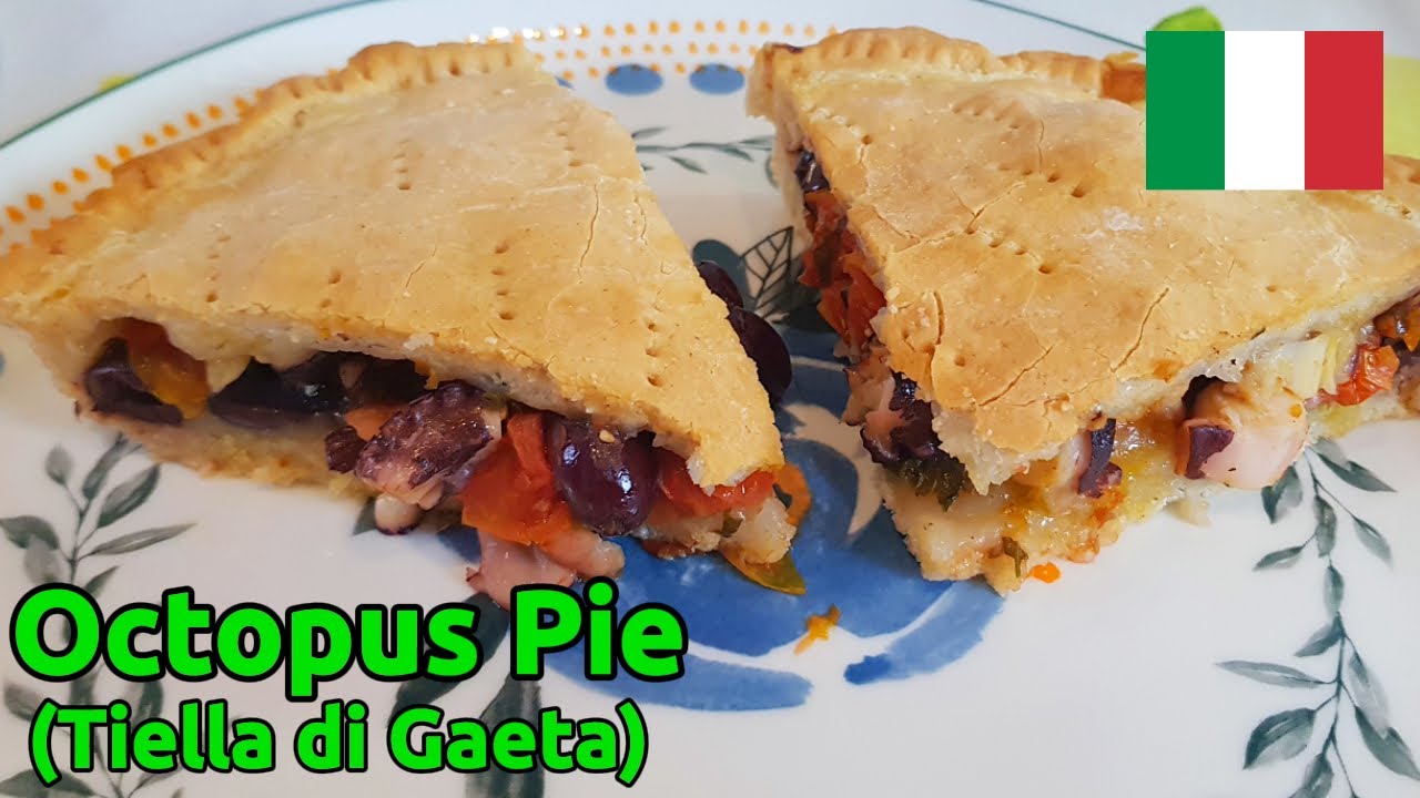 Octopus Pie from My Hometown! 🇮🇹 Gluten-Free Tiella di Gaeta (Seafood Pie) Italian Recipe