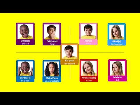 French lesson on Feelings & Emotions