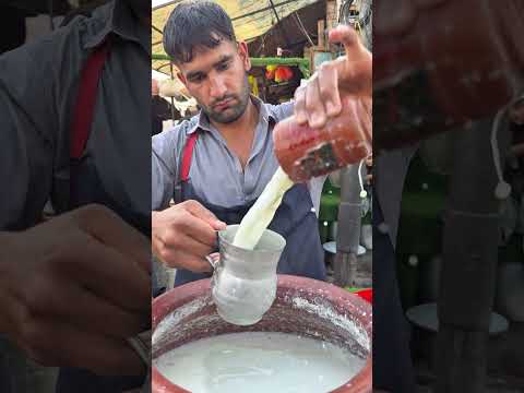Summer Lassi in Peshawar | Vegetable 🥒 Lassi | Ajab Gul Lassi | Board Bazaar Peshawar KpFoodDiaries