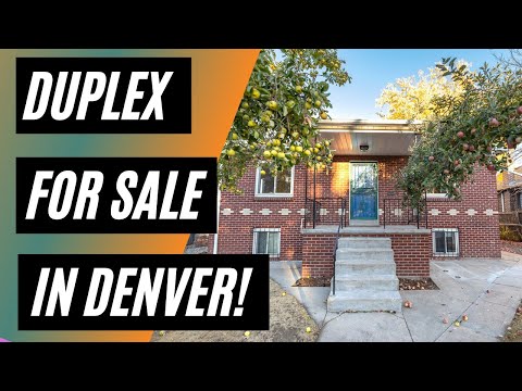 Brick Bungalow Duplex for Sale in Denver, Colorado!