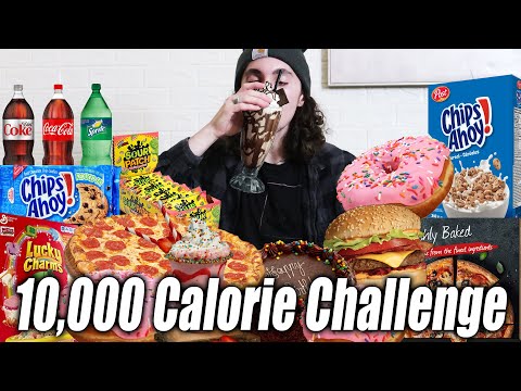 10,000 CALORIE CHALLENGE | EPIC CHEAT DAY