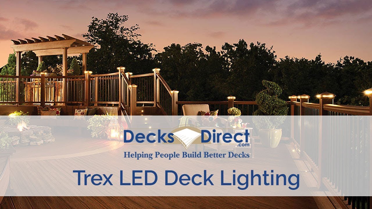 Trex LED Deck Lighting - Brief Introduction