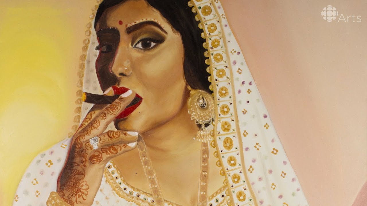 Turning Paintings of Indian Women into Empowered Pin-ups
