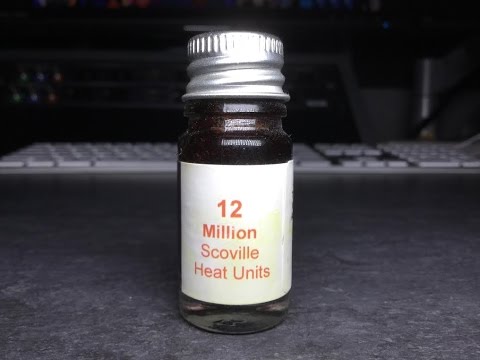 The Ring of Fire: 12 M Scoville capsacin extract remedies