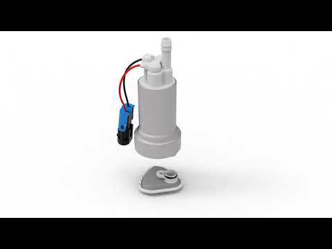 STAINLESS FUEL FILTER FOR WALBRO FUEL PUMPS (Pump+Filter) (W460-SS)