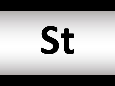 How to Pronounce ST