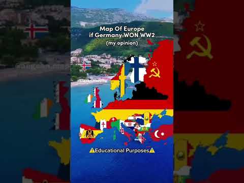 Europe Map if Germany WON WW2