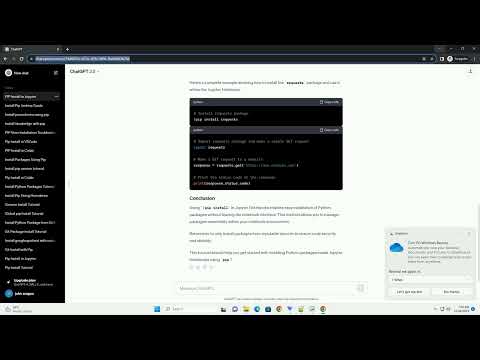 how to pip install inside jupyter notebook